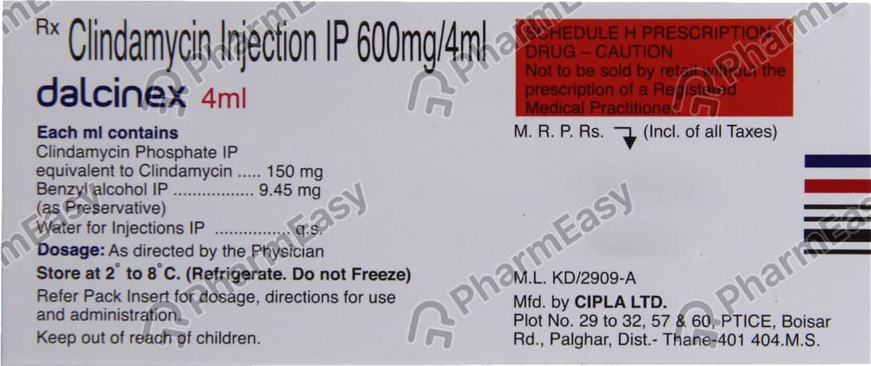 Buy Dalcinex 150 MG Solution For Injection (4) Online at Flat 15% OFF ...