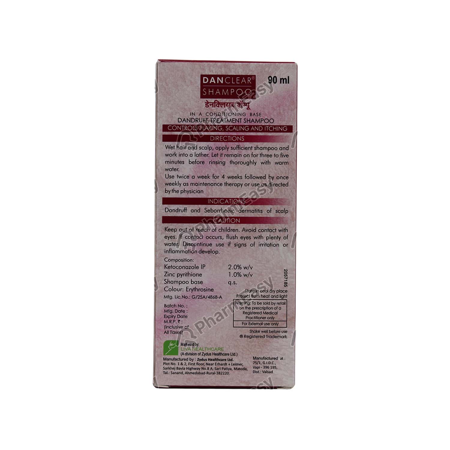 Buy Danclear Shampoo 90ml Online at Flat 18% OFF* | PharmEasy