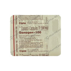 Buy Danogen 100 MG Capsule (10) Online at Flat 18% OFF* | PharmEasy