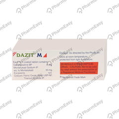 Dazit M Tablet: Uses, Side-effects, Price, Dosage & More Info - PharmEasy