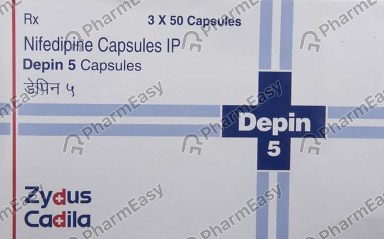 Depin 5 Softgel Capsule: Uses, Side-effects, Price, Dosage & More Info ...