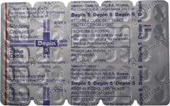 Depin 5 Softgel Capsule: Uses, Side-effects, Price, Dosage & More Info ...