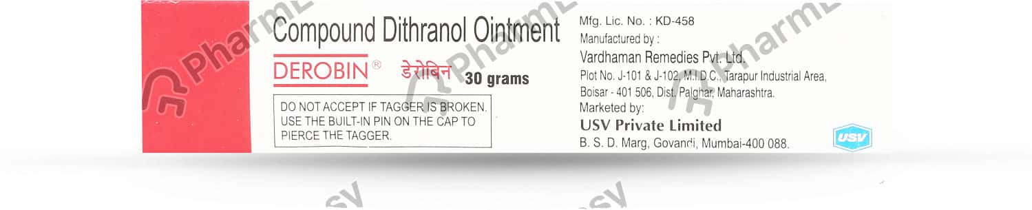 Derobin Oint 30gm: Uses, Side Effects, Price & Dosage | PharmEasy