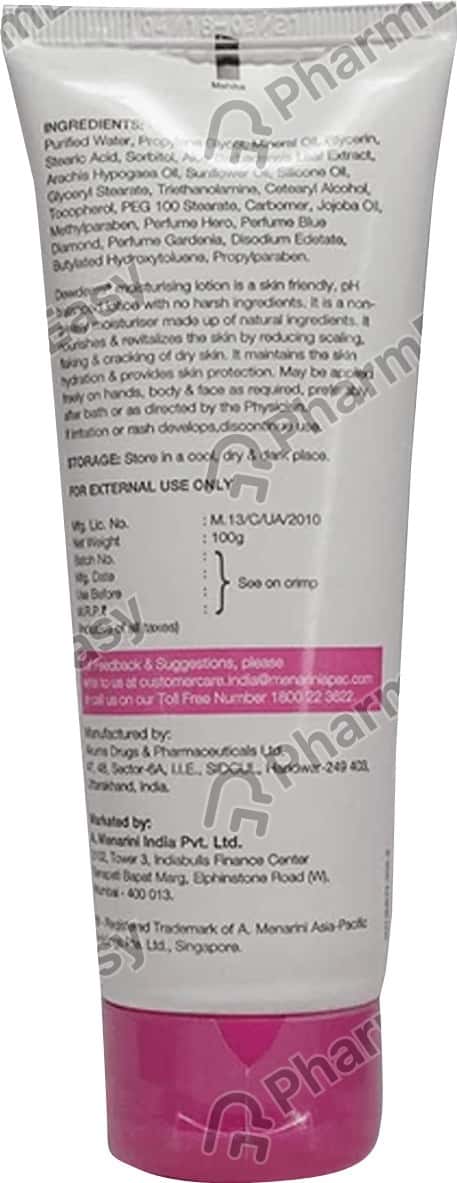 Buy DEWDERM TUBE OF 100GM MOISTURISING LOTION Online & Get Upto 60% OFF ...