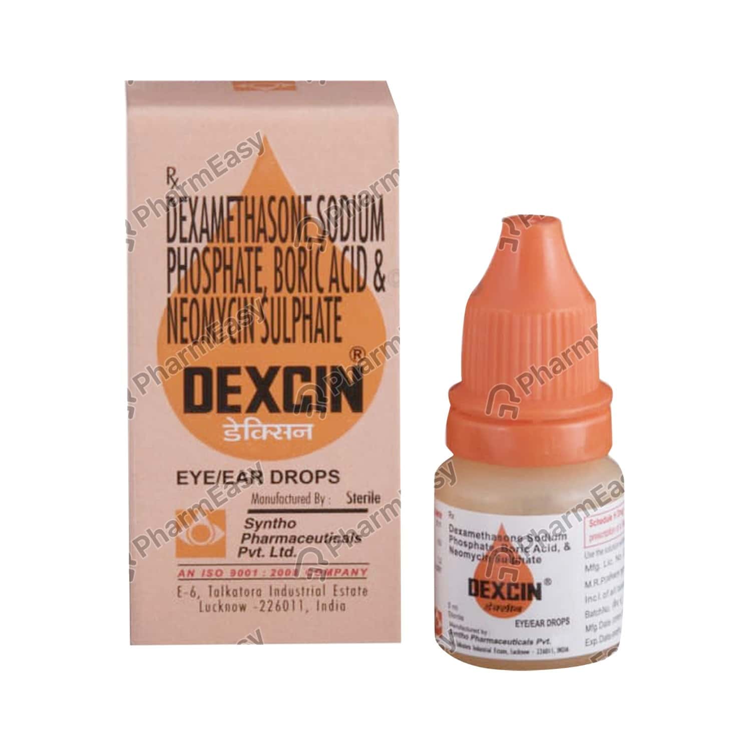 Dexcin Eye/Ear Drops 5ml: Uses, Side Effects, Price, Dosage ...