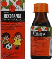 Dexorange Orange Flavour Paediatric Bottle Of 60ml Syrup: Uses, Side ...