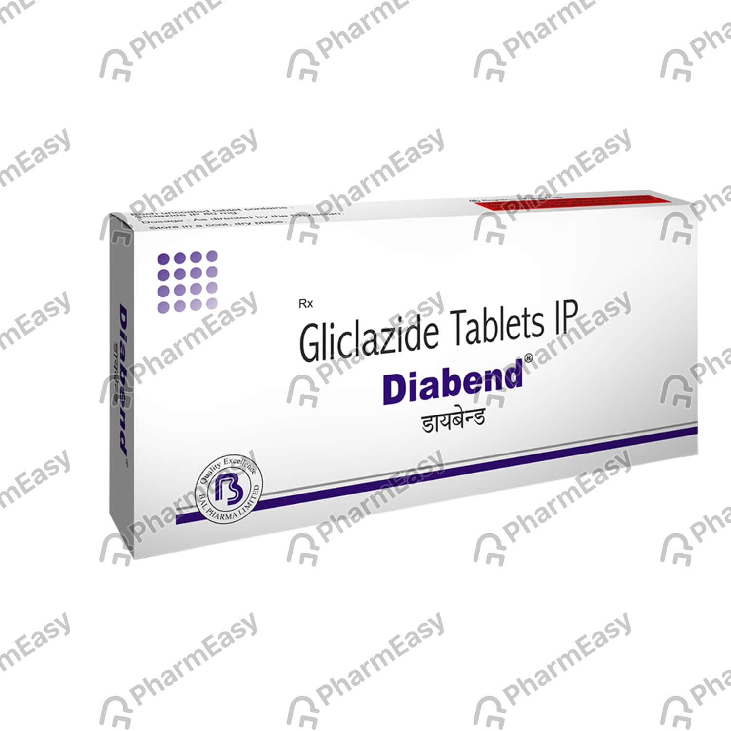 Diabend 80 MG Tablet (10): Uses, Side Effects, Price & Dosage | PharmEasy
