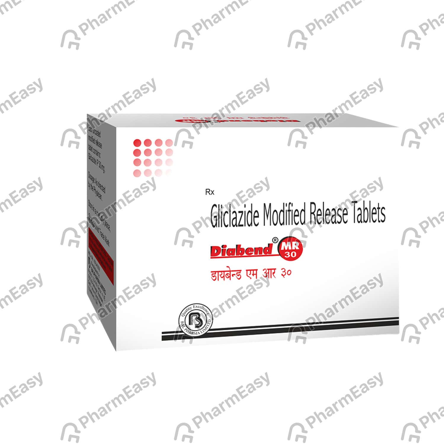 Diabend Mr 30 MG Tablet (10): Uses, Side Effects, Price & Dosage ...