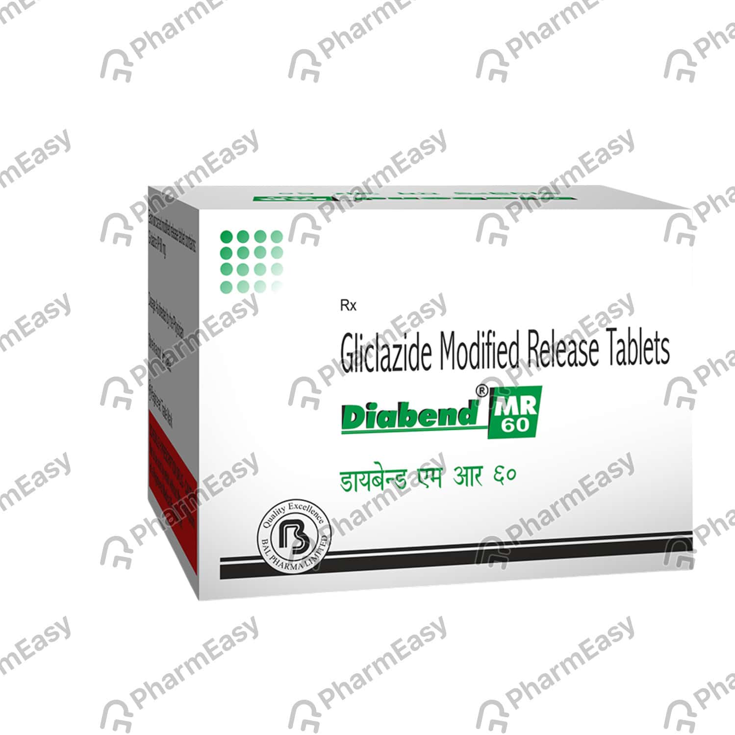 Diabend Mr 60 MG Tablet (10): Uses, Side Effects, Price & Dosage ...