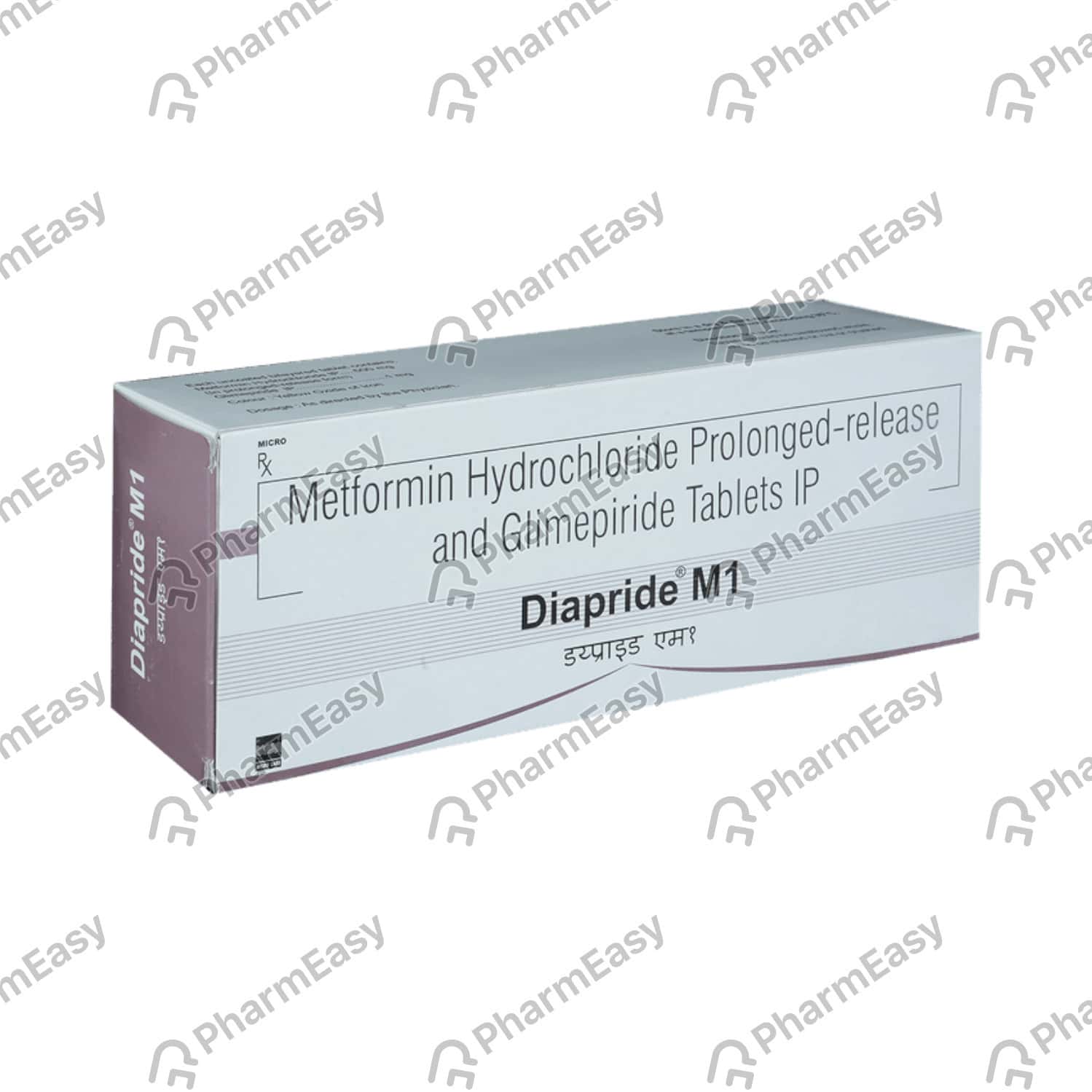 Diapride M1 Strip Of 10 Tablets: Uses, Side Effects, Price & Dosage ...