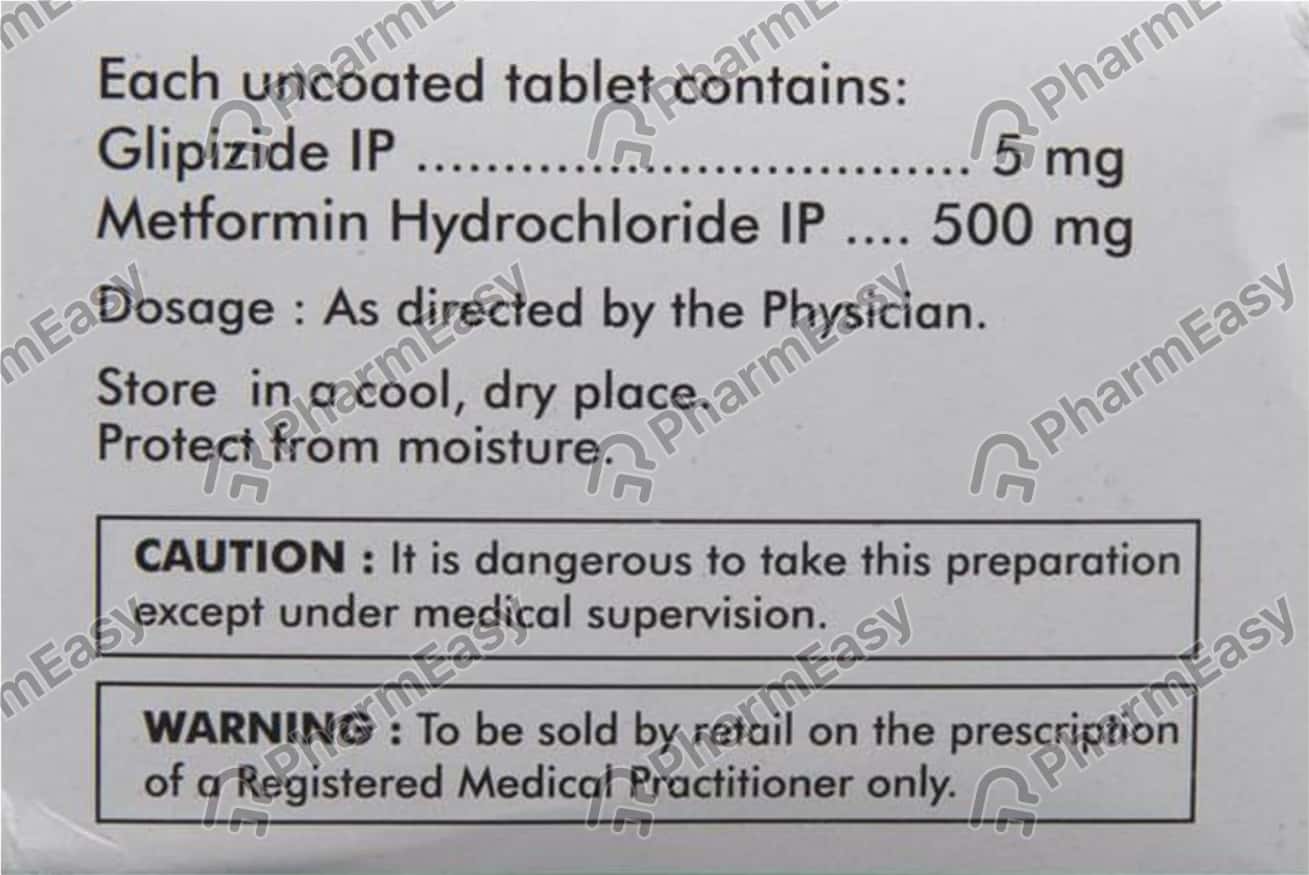 Dibizide M Strip Of 10 Tablets: Uses, Side Effects, Price & Dosage ...