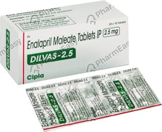 Dilvas 2.5 MG Tablet (10): Uses, Side Effects, Price, Dosage ...