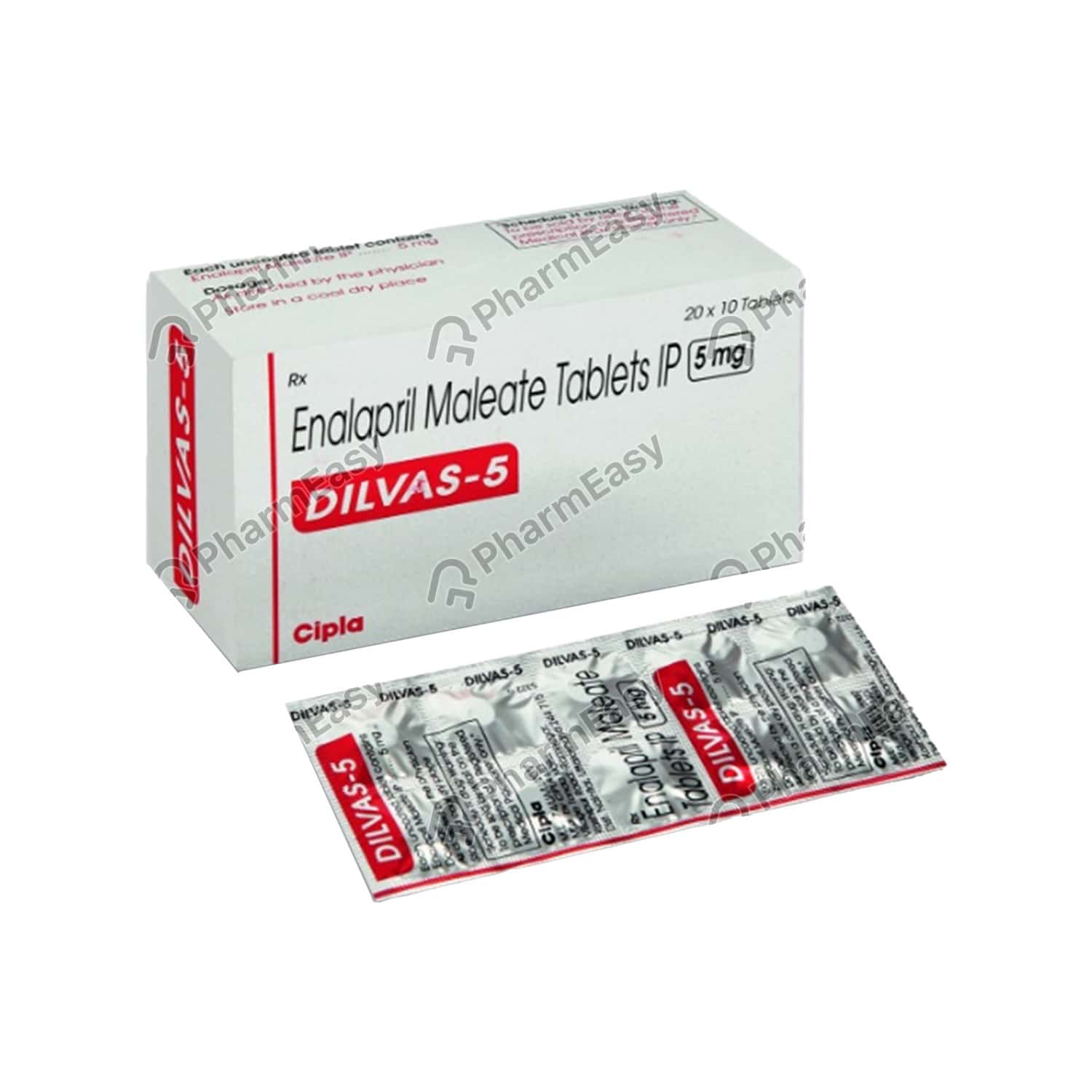 Buy Dilvas 5 MG Tablet (10) Online at Flat 15% OFF | PharmEasy
