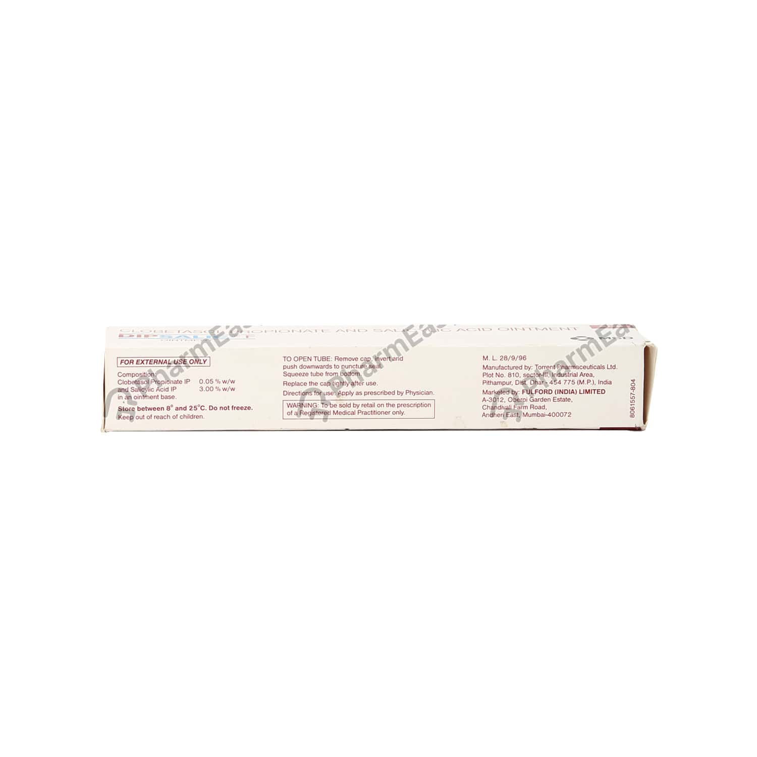 Dipsalic F Ointment 20gm - Uses, Side Effects, Dosage, Composition ...