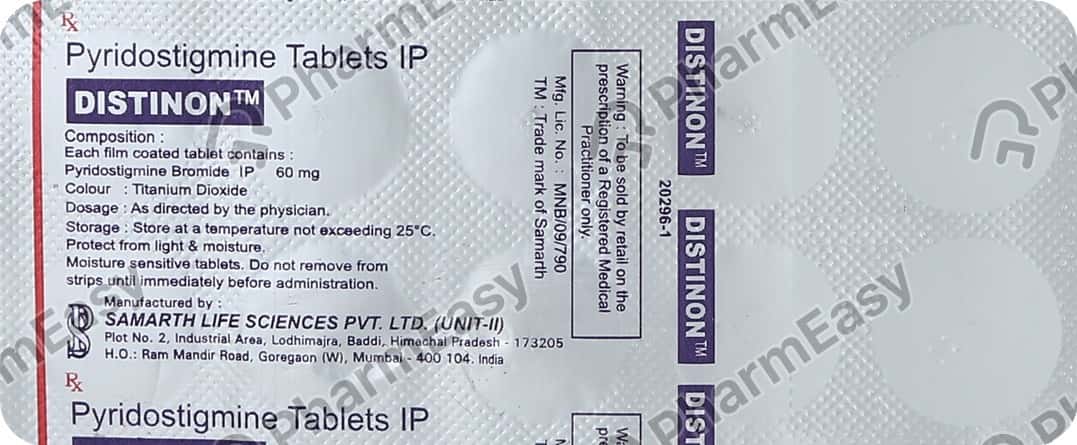 Distinon 60 MG Tablet (10): Uses, Side Effects, Price & Dosage | PharmEasy
