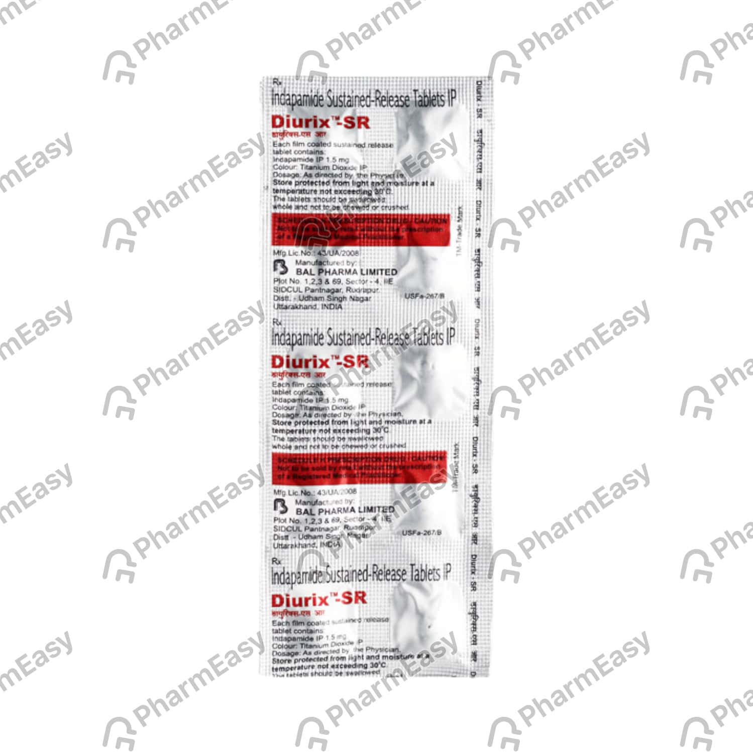 Diurix Sr 1.5 MG Tablet (10): Uses, Side Effects, Price & Dosage ...