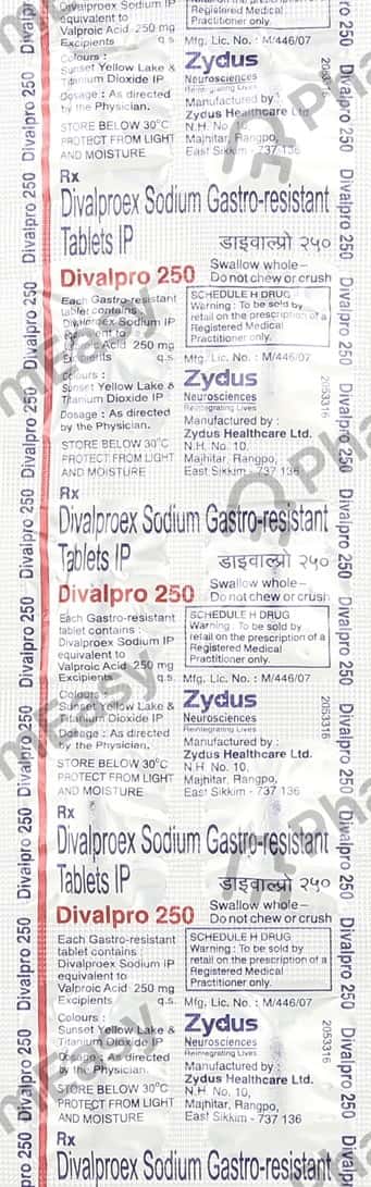 Divaa 250 MG Tablet (15): Uses, Side Effects, Price, Dosage & Composition | PharmEasy