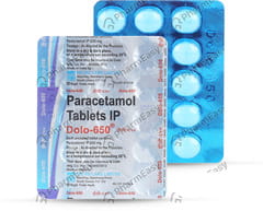 Dolo 650 MG Tablet (15): Uses, Side Effects, Price & Dosage | PharmEasy