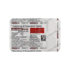 Dolokind Plus Tablet - Uses, Side Effects, Dosage, Composition & Price ...