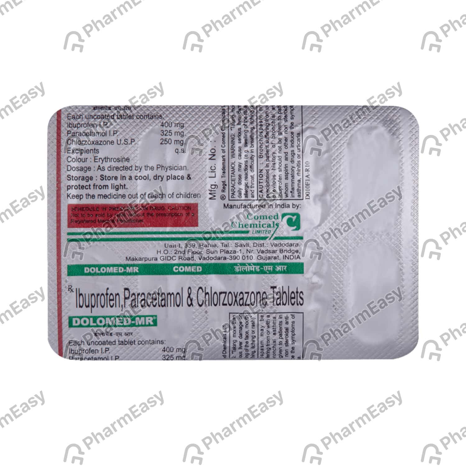 Buy Dolomed Mr Strip Of 10 Tablets Online at Flat 15% OFF | PharmEasy