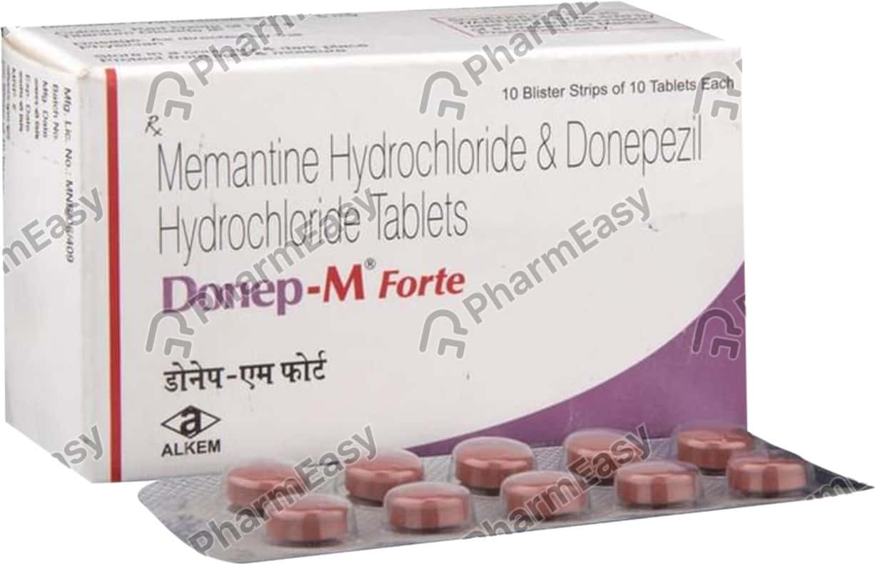 Buy Donep M Forte Strip Of 10 Tablets Online at Flat 15% OFF | PharmEasy
