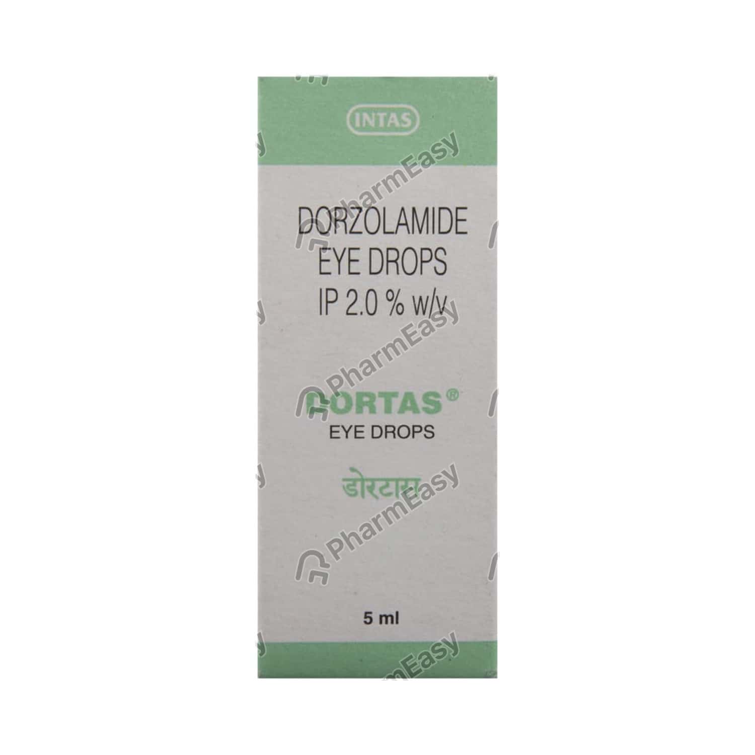 Buy Dortas 2 % Eye Drop (5) Online at Flat 18% OFF* | PharmEasy