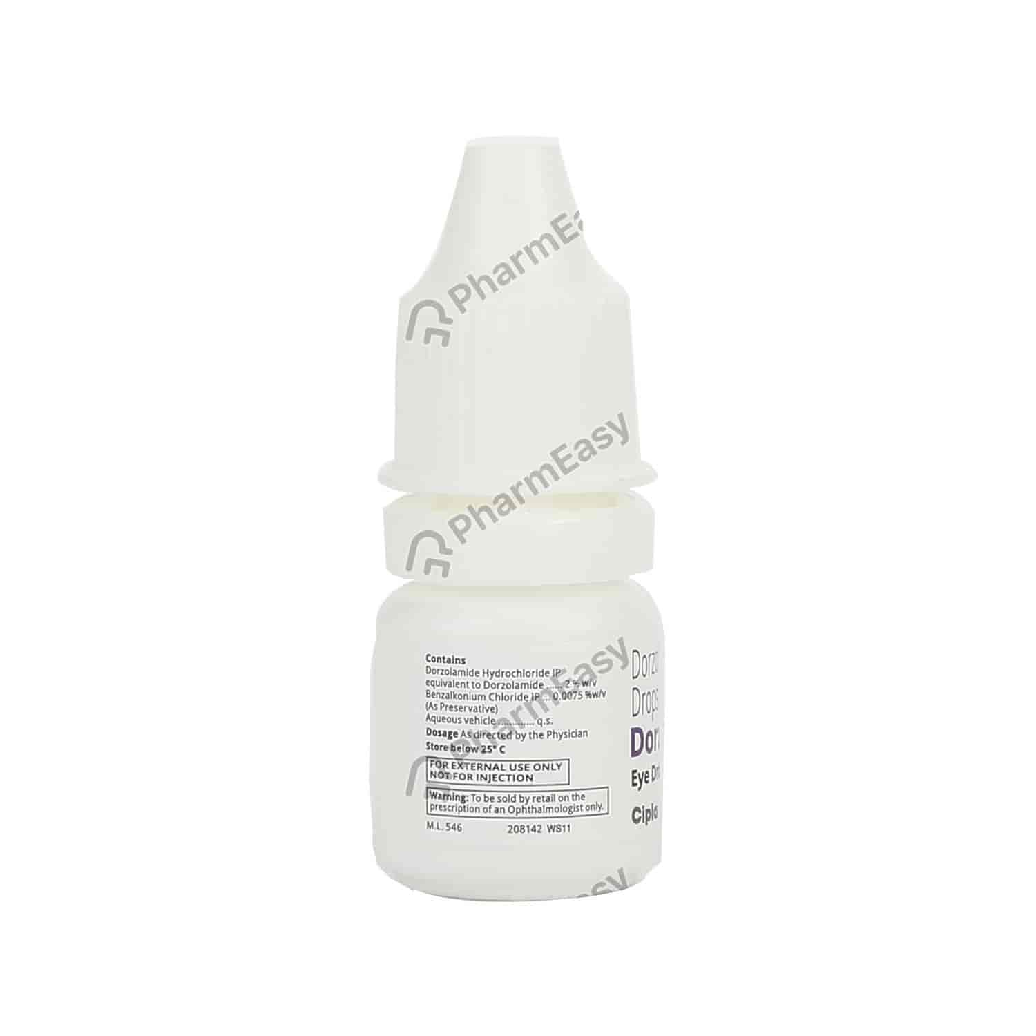 Buy Dorzox Eye Drops 5ml Online at Flat 18% OFF* | PharmEasy