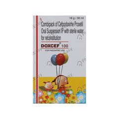 Doxcef 100 MG Dry Syrup (30) - Uses, Side Effects, Dosage, Composition ...