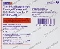 Dutas T Capsules Kit 10 (Pack Of 2): Uses, Side Effects, Price & Dosage ...