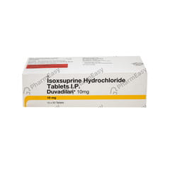 Duvadilan 10 MG Tablet (50) - Uses, Side Effects, Dosage, Composition ...