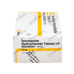 Duvadilan 10 MG Tablet (50) - Uses, Side Effects, Dosage, Composition ...