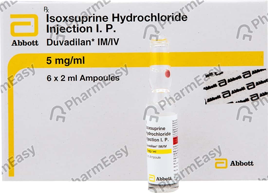 Duvadilan 5 MG Injection (2): Uses, Side Effects, Price & Dosage ...