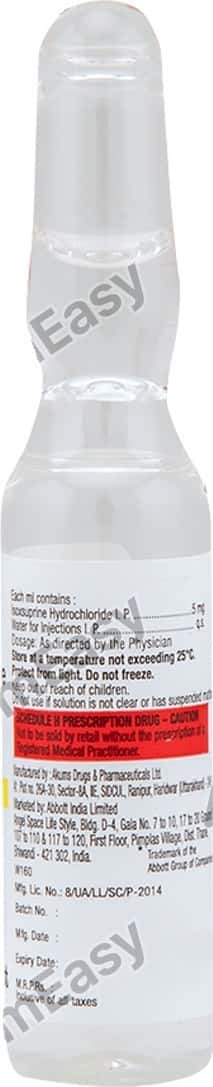 Duvadilan 5 MG Injection (2): Uses, Side Effects, Price & Dosage ...