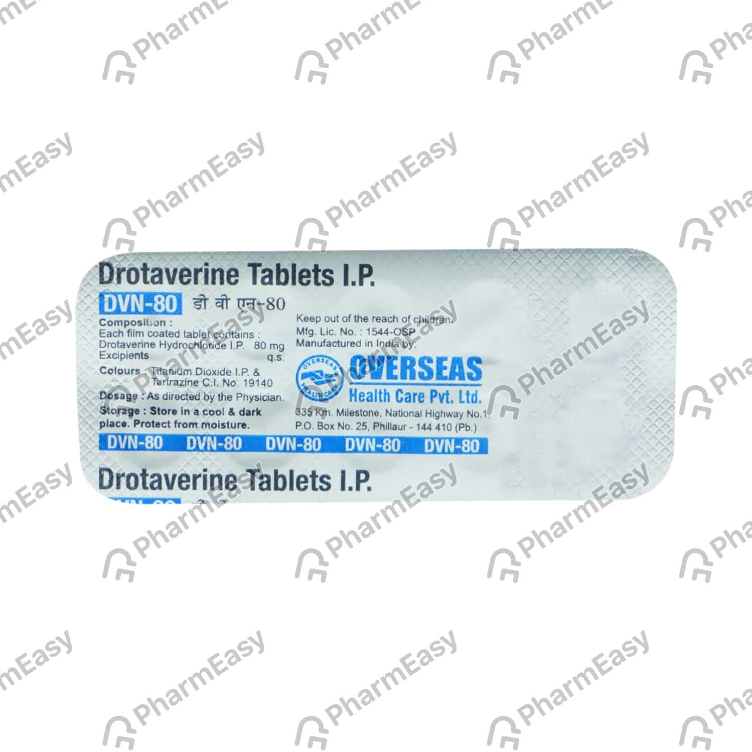 DVN-80 Tablet: Uses, Side-effects, Price, Dosage & More Info - PharmEasy