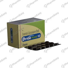 Dytor Plus 10mg Strip Of 10 Tablets: Uses, Side Effects, Price & Dosage ...