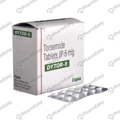 Dytor 5 MG Tablet (10): Uses, Side Effects, Price & Dosage | PharmEasy