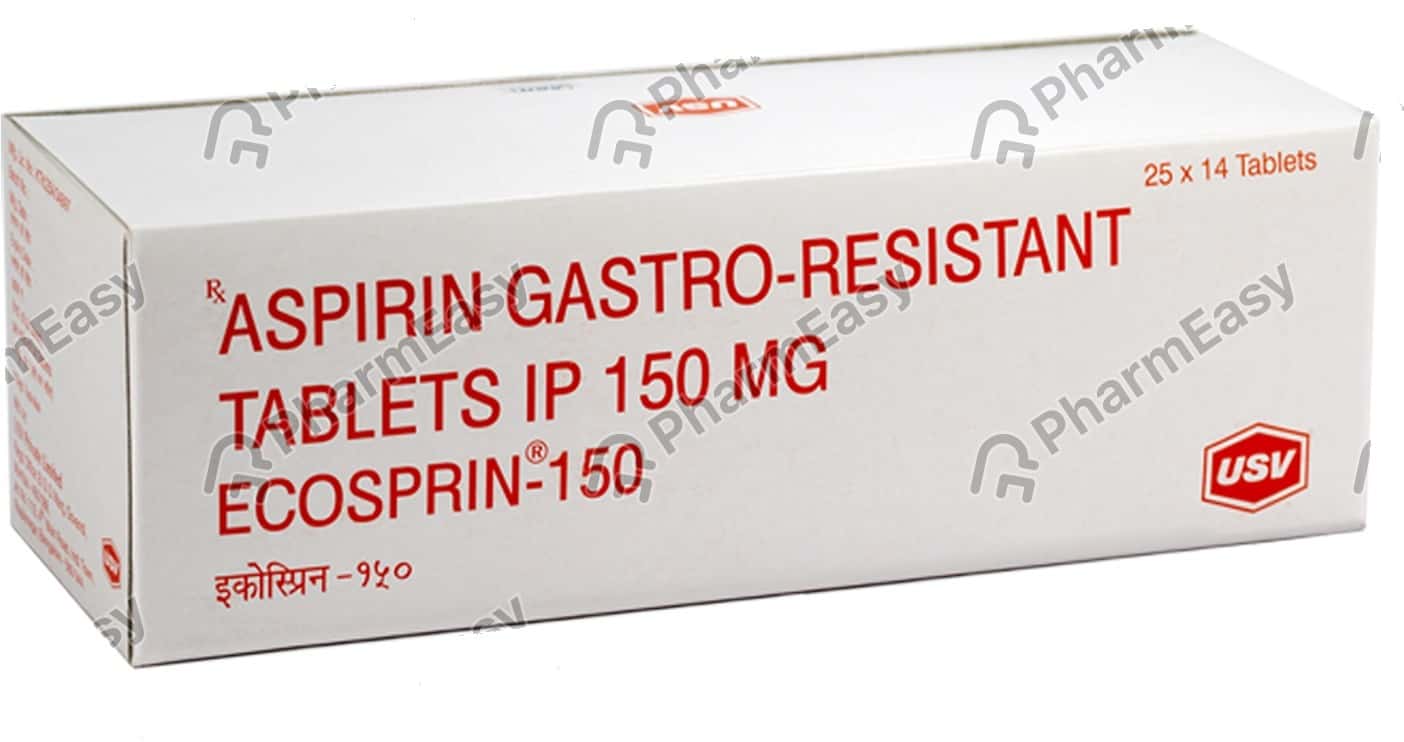 Ecosprin 150 Tablet: Uses, Side-effects, Price, Dosage & More Info ...