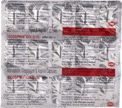Ecosprin Gold 20 Capsule: Uses, Side-effects, Price, Dosage & More Info ...