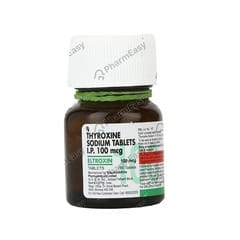 Eltroxin 100 MCG Tablet (100) - Uses, Side Effects, Dosage, Composition ...