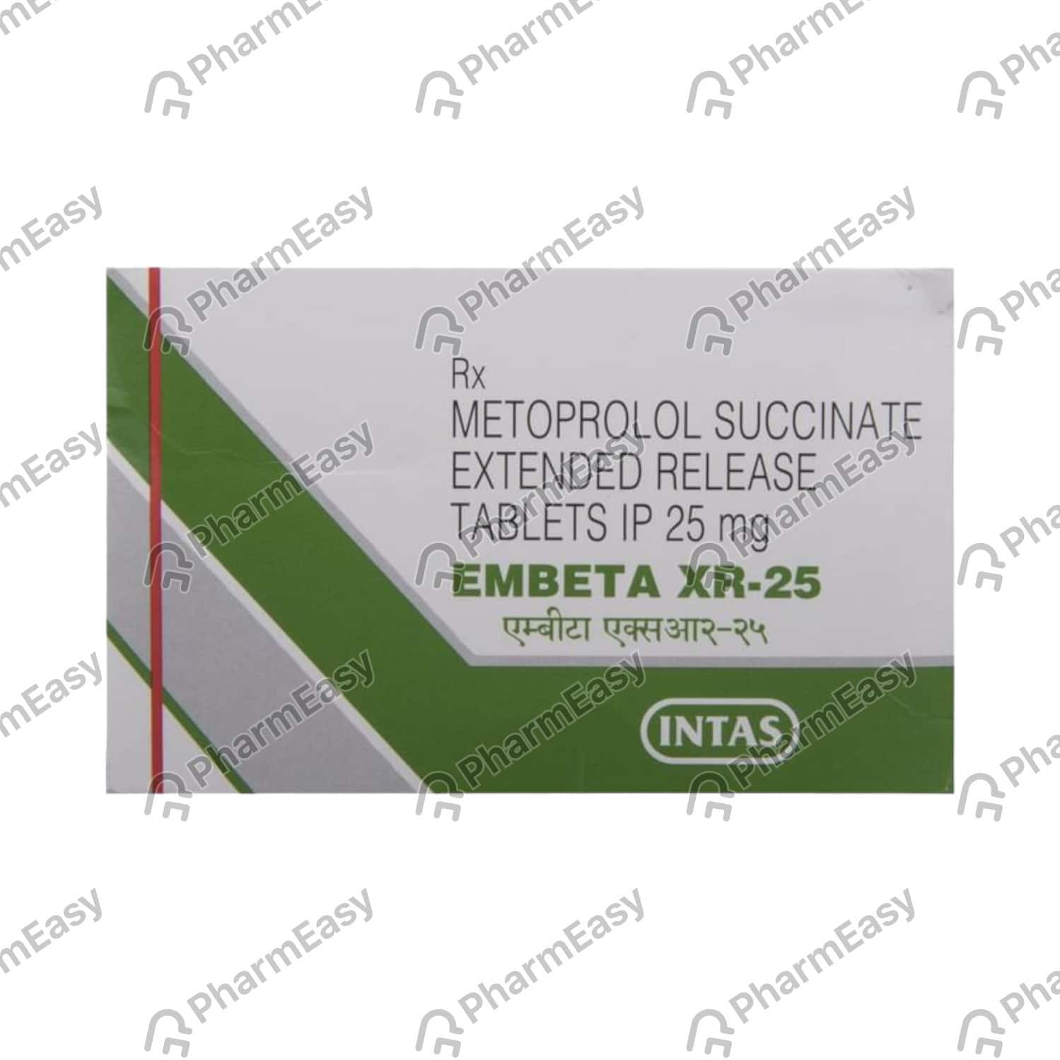 Embeta Xr 25 MG Tablet (10): Uses, Side Effects, Price & Dosage | PharmEasy