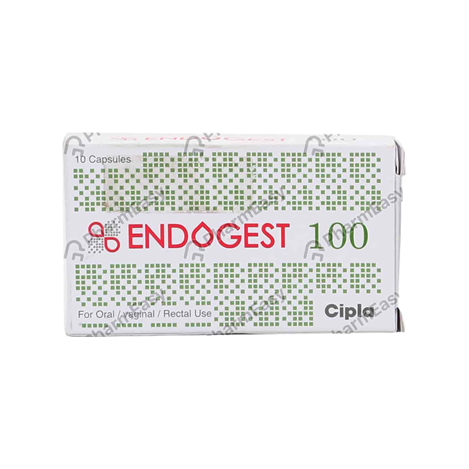 Endogest 100mg Capsule 10'S - Uses, Side Effects, Dosage, Composition ...