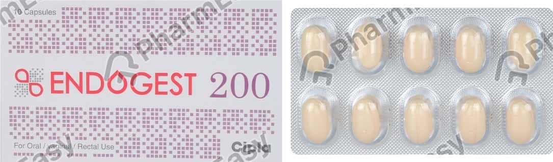 Endogest 200 MG Oral/Vaginal/Rectal Capsule (10): Uses, Side Effects ...