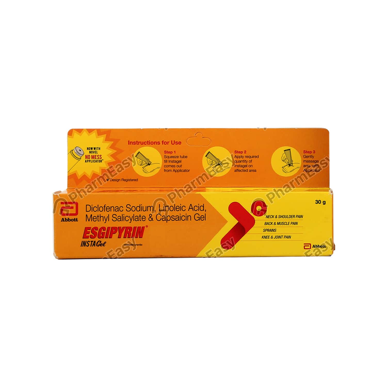 Buy Esgipyrin Insta Gel 30gm Online at Flat 18% OFF* | PharmEasy