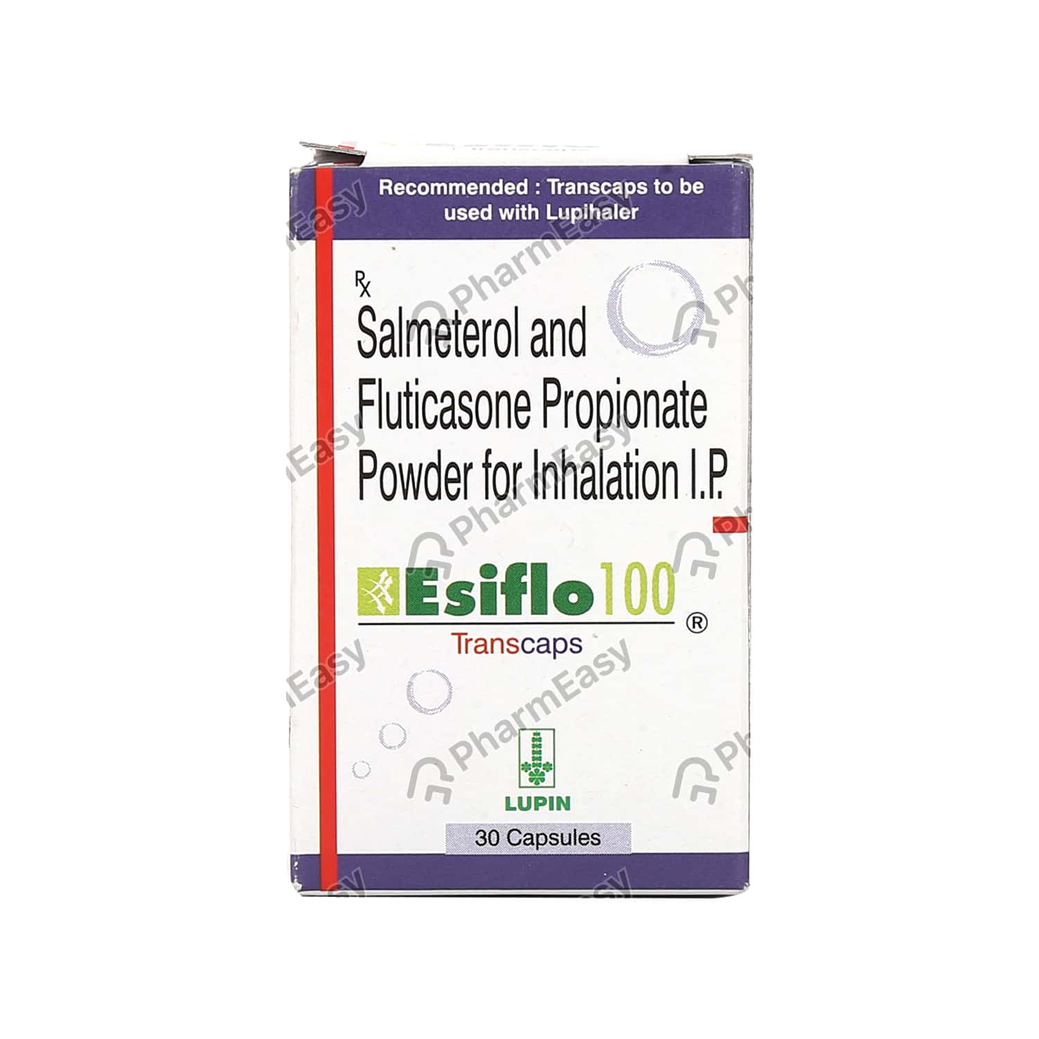 Buy Esiflo 100mcg Transcaps 30'S Online at Flat 18% OFF* | PharmEasy