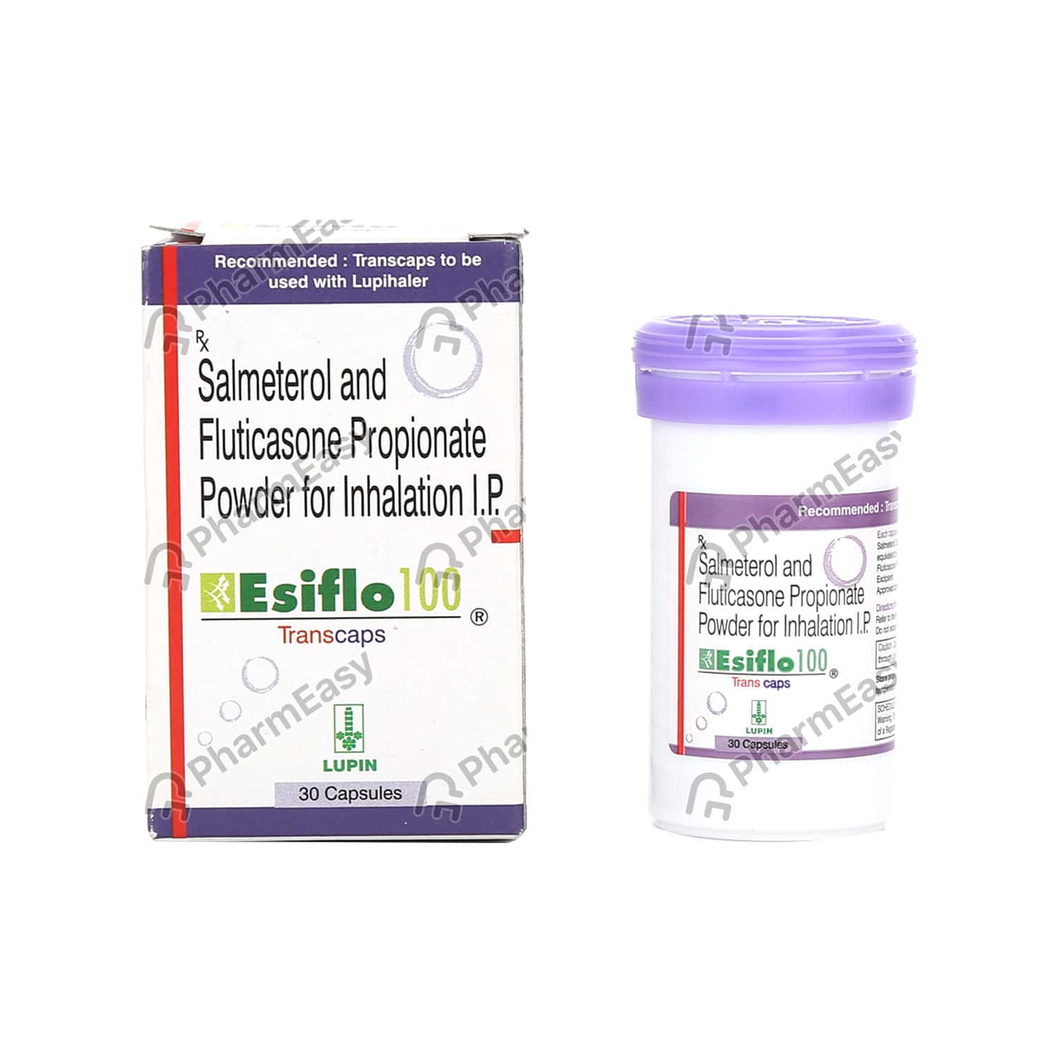 Buy Esiflo 100mcg Transcaps 30'S Online at Flat 18% OFF* | PharmEasy