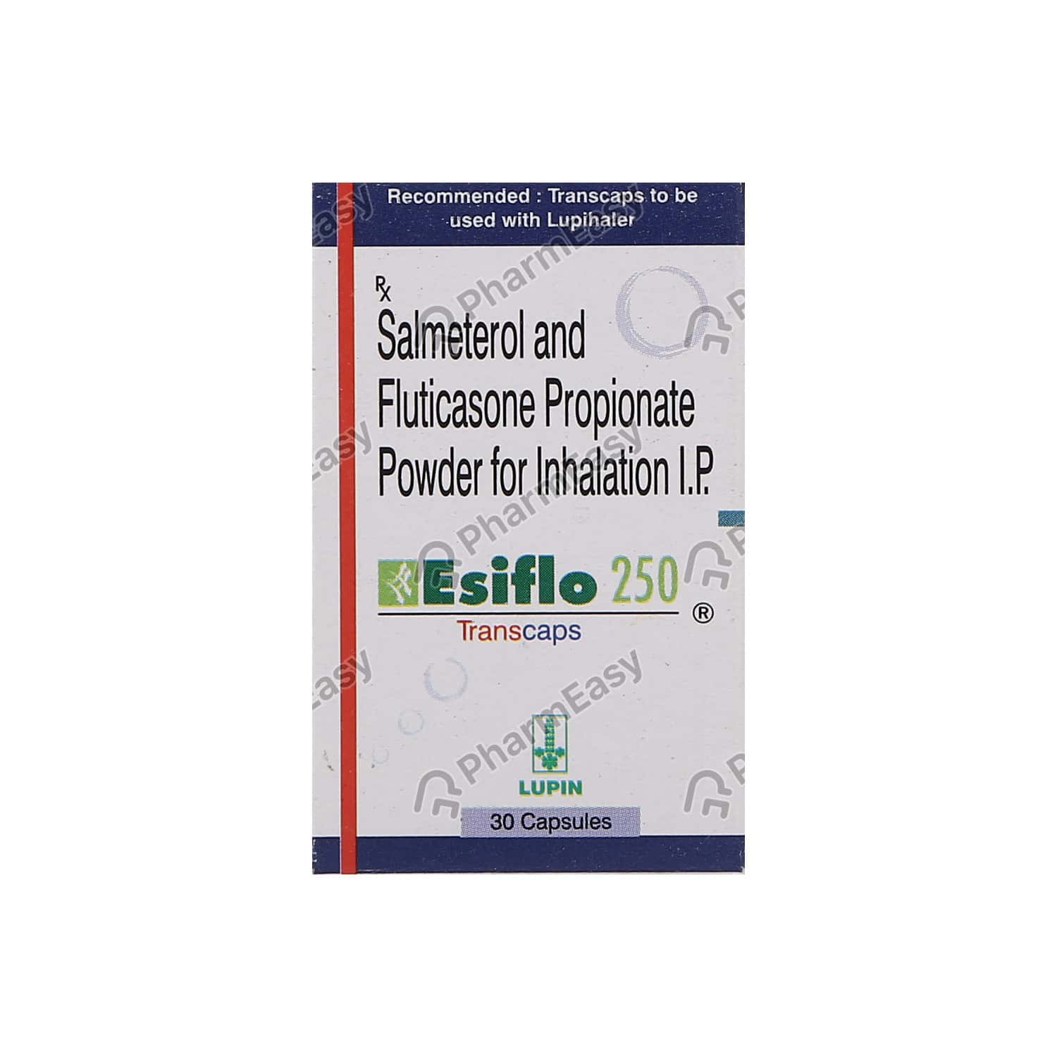 Buy Esiflo 250mcg Transcaps 30'S Online at Flat 18% OFF* | PharmEasy