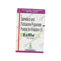 Buy Esiflo 500mcg Transcaps 30'S Online at Flat 18% OFF* | PharmEasy