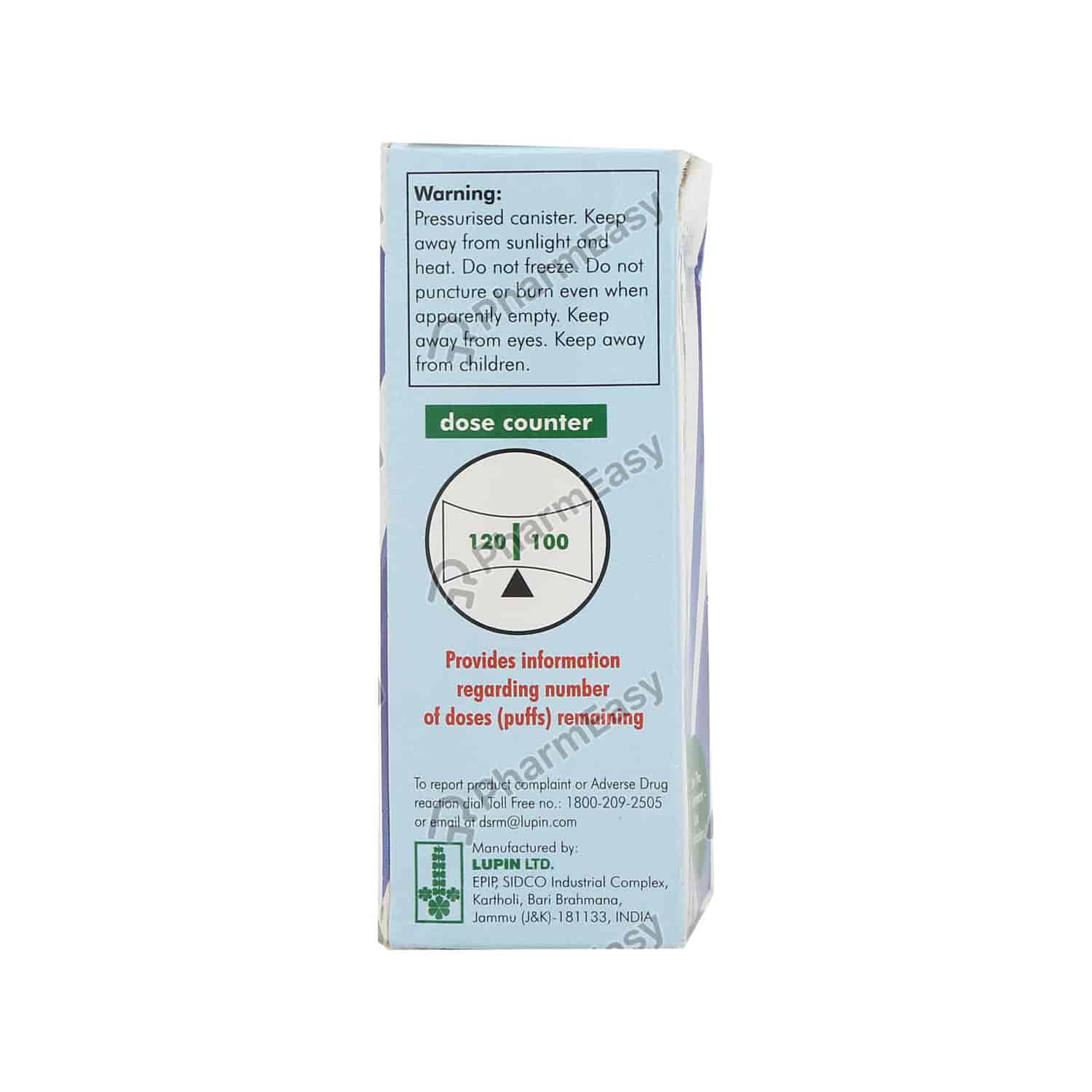 Buy Esiflo 125mcg Transhaler 1'S Online at flat 15% off | PharmEasy