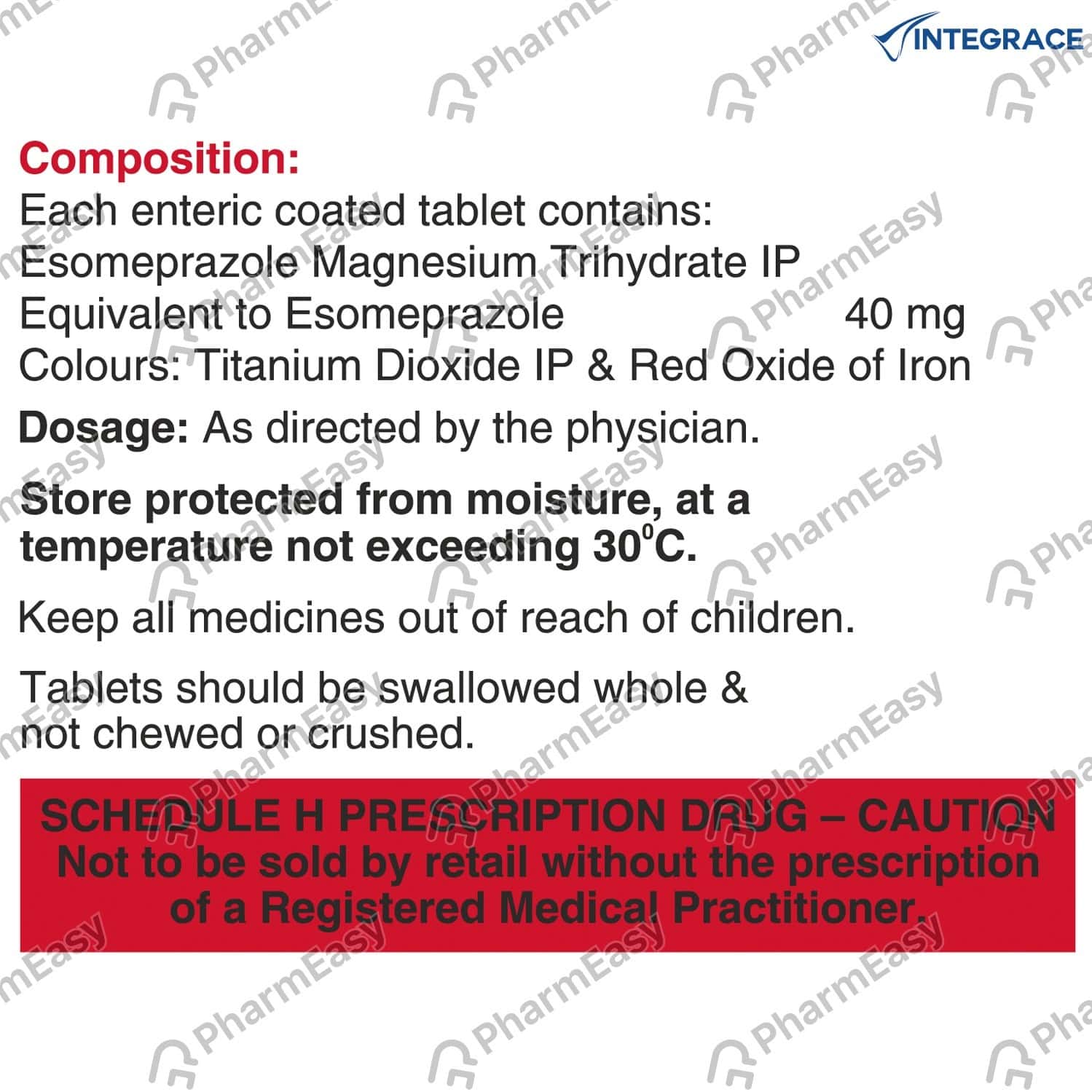 Esoz 40 MG Tablet (15): Uses, Side Effects, Price & Dosage | PharmEasy