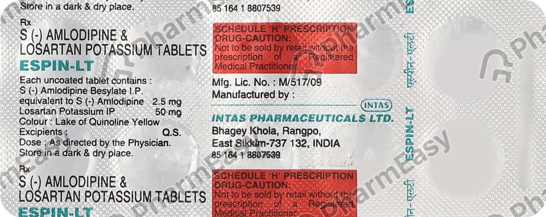 Buy Asomex Lt 2.5mg Strip Of 15 Tablets Online at Flat 15% OFF | PharmEasy